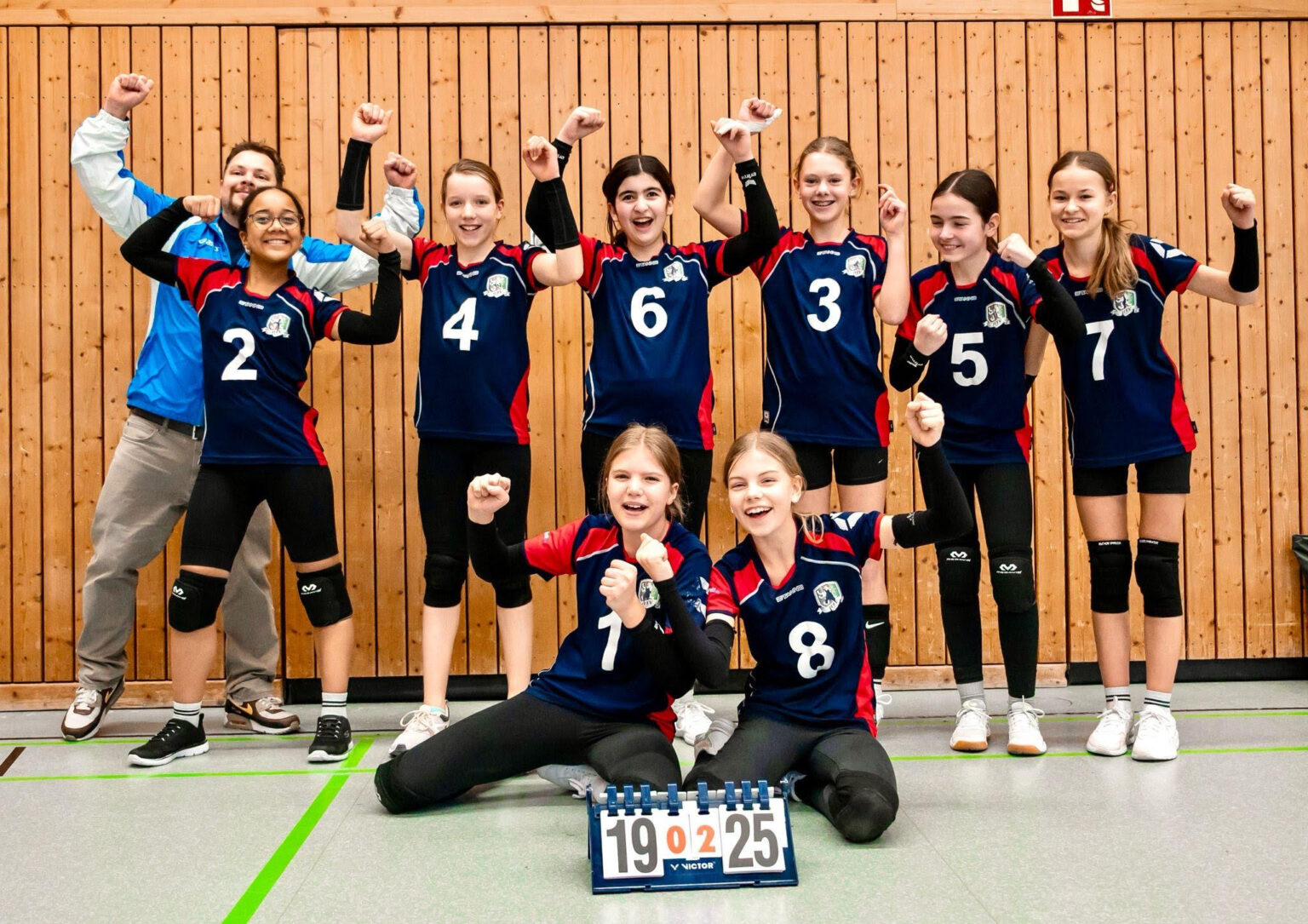 Erfolgreicher 5. Spieltag für die Mädels der U14 – HTV Young Vikings
